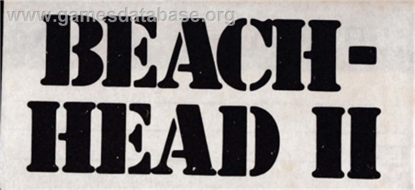 Beach Head 2: The Dictator Strikes Back - Amstrad CPC - Artwork ...