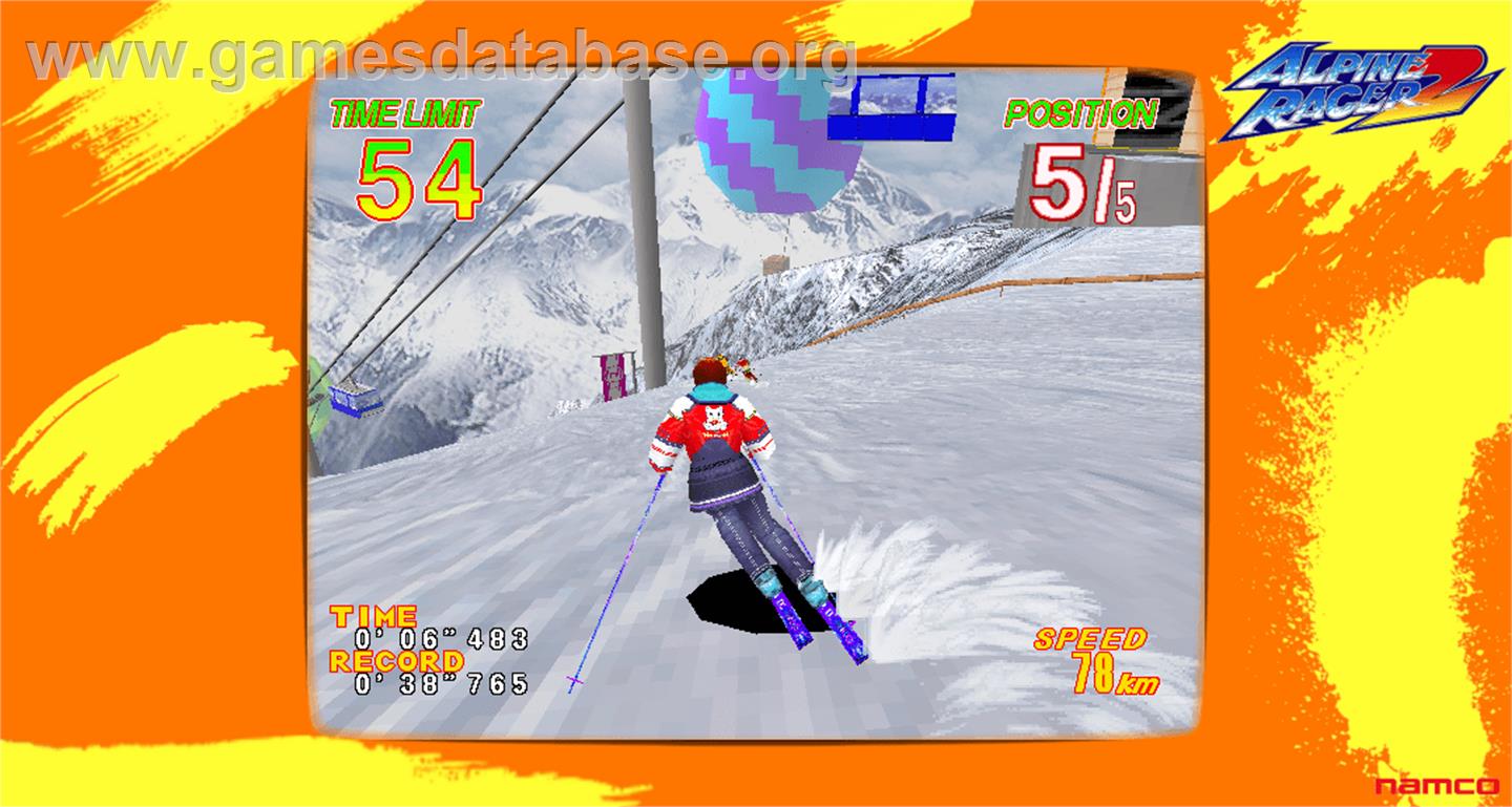 Alpine Racer 2 - Arcade - Artwork - Artwork