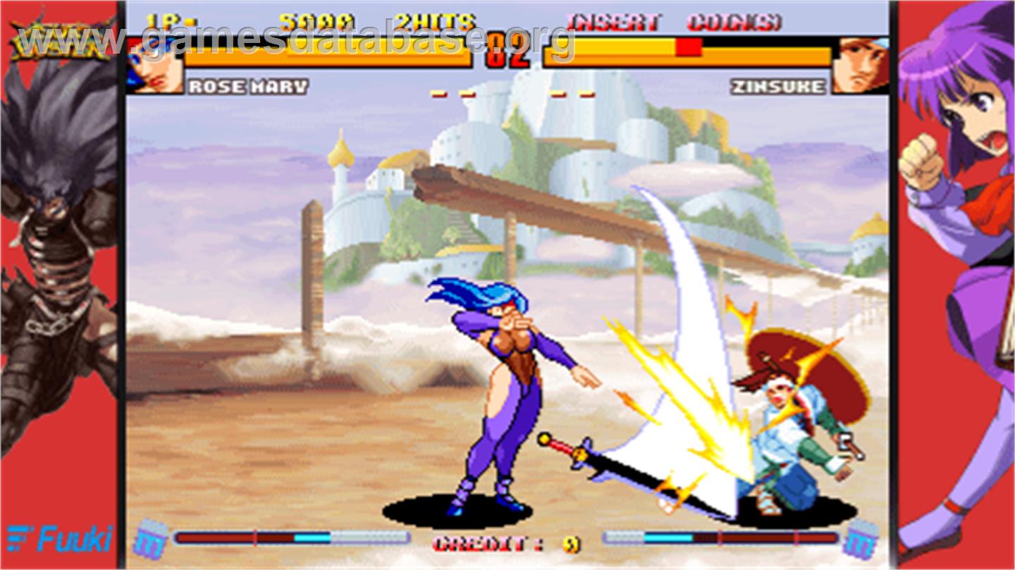 Asura Buster - Eternal Warriors - Arcade - Artwork - Artwork
