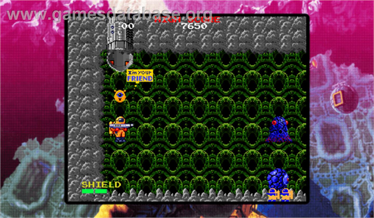 Baraduke - Arcade - Artwork - Artwork