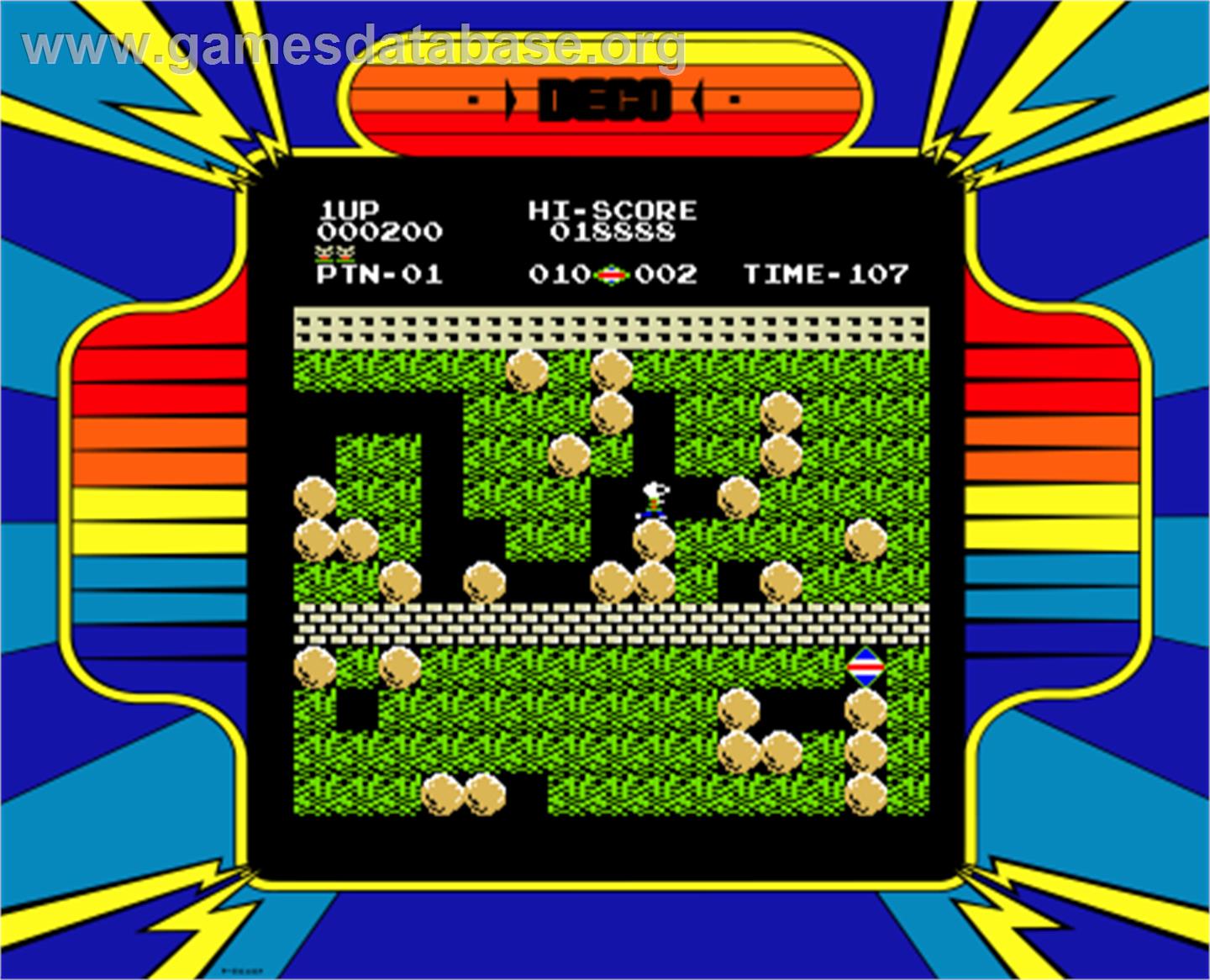 Boulder Dash - Arcade - Artwork - Artwork