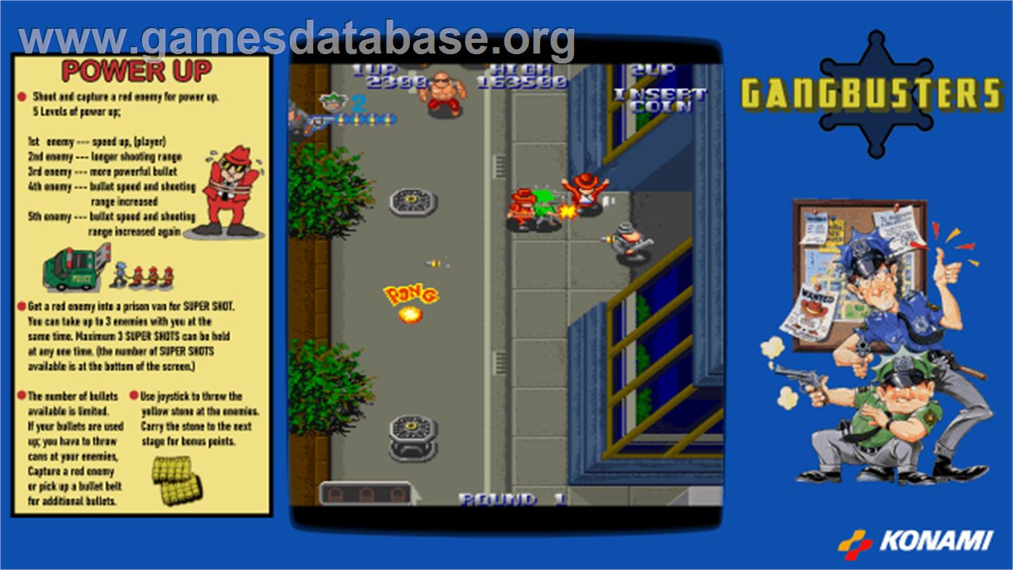 Gang Busters - Arcade - Artwork - Artwork