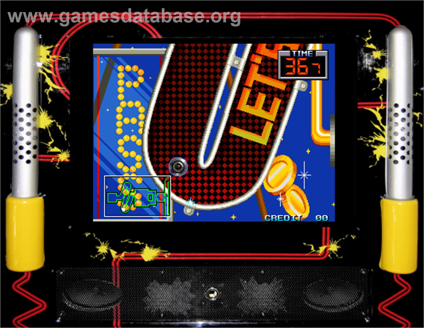 The Irritating Maze / Ultra Denryu Iraira Bou - Arcade - Artwork - Artwork