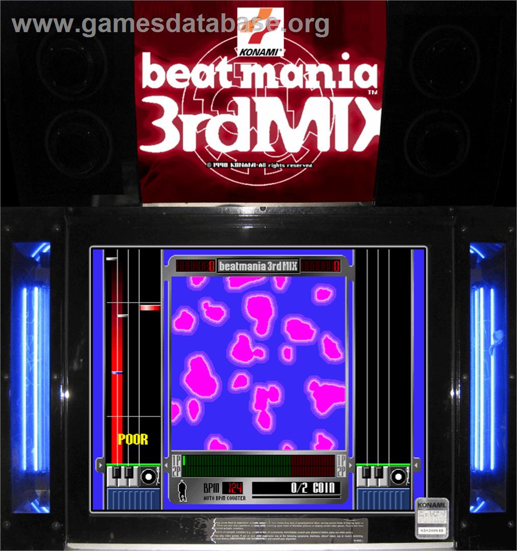 beatmania 3rd MIX - Arcade - Artwork - Artwork