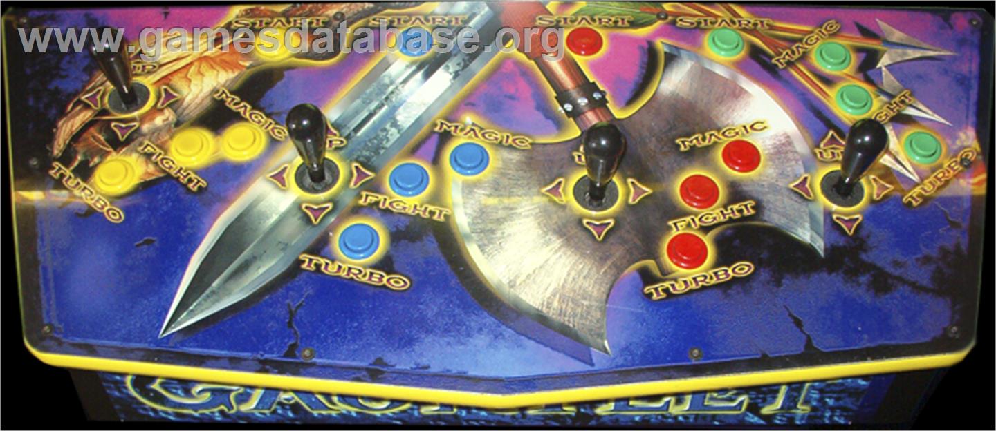 Gauntlet Dark Legacy - Arcade - Artwork - Control Panel
