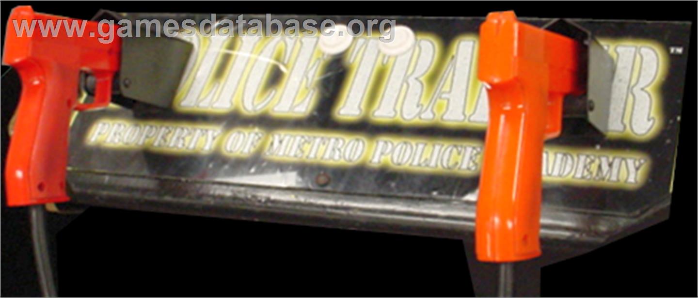 Police Trainer - Arcade - Artwork - Control Panel