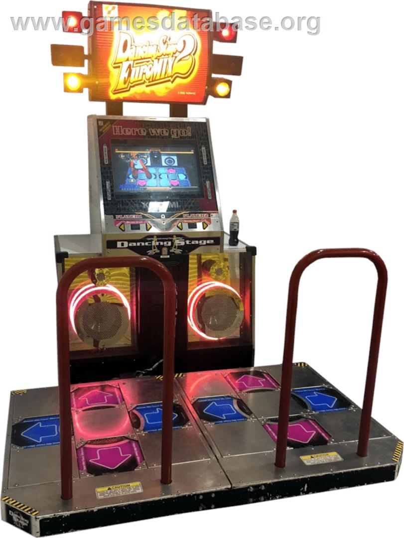 Dancing Stage Euro Mix 2 - Arcade - Artwork - Cabinet