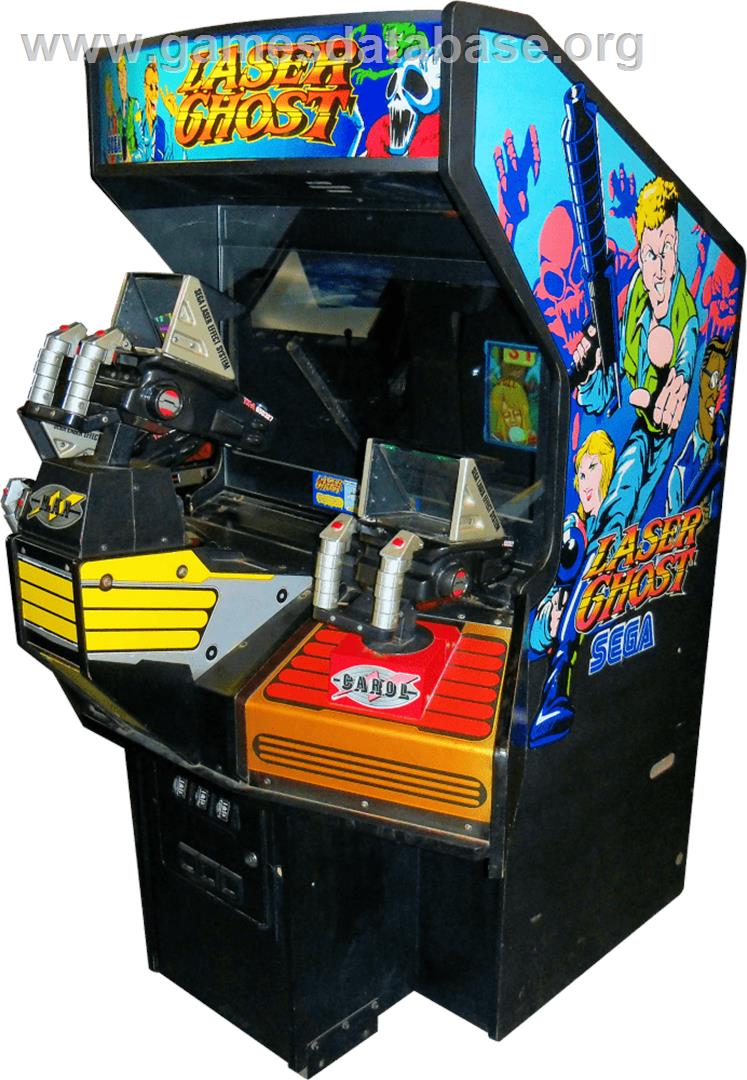 Laser Ghost - Arcade - Artwork - Cabinet