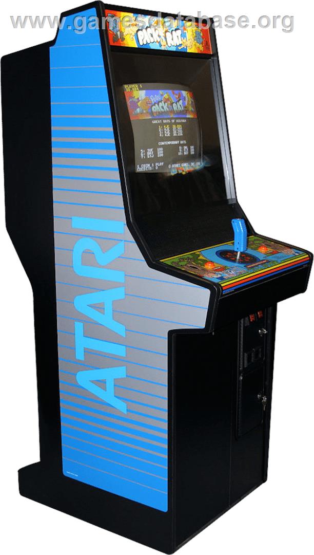 Peter Pack-Rat - Arcade - Artwork - Cabinet