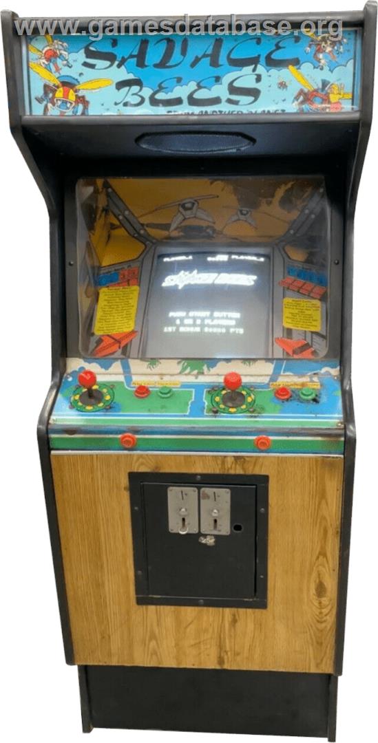 Savage Bees - Arcade - Artwork - Cabinet