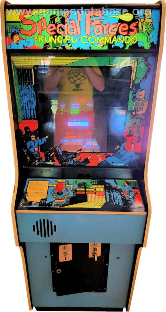 Special Forces - Arcade - Artwork - Cabinet