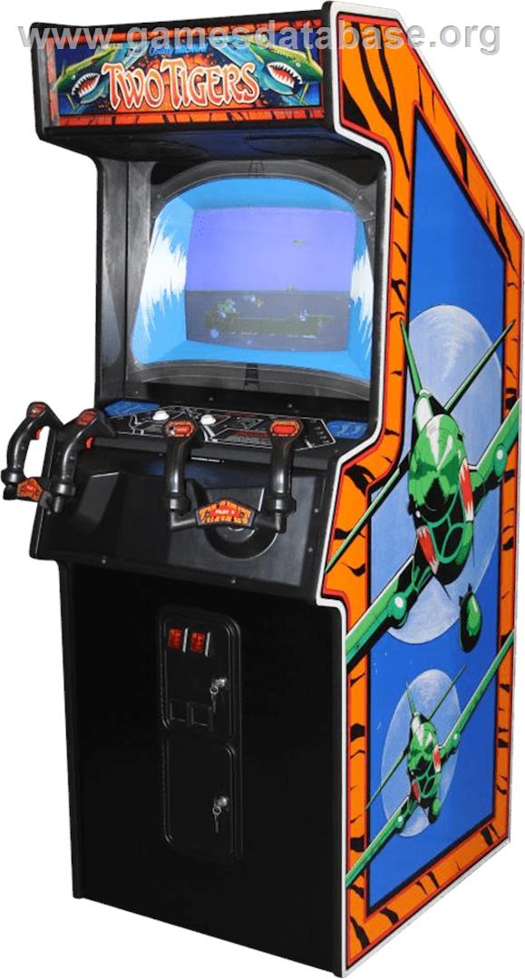 Two Tigers - Arcade - Artwork - Cabinet
