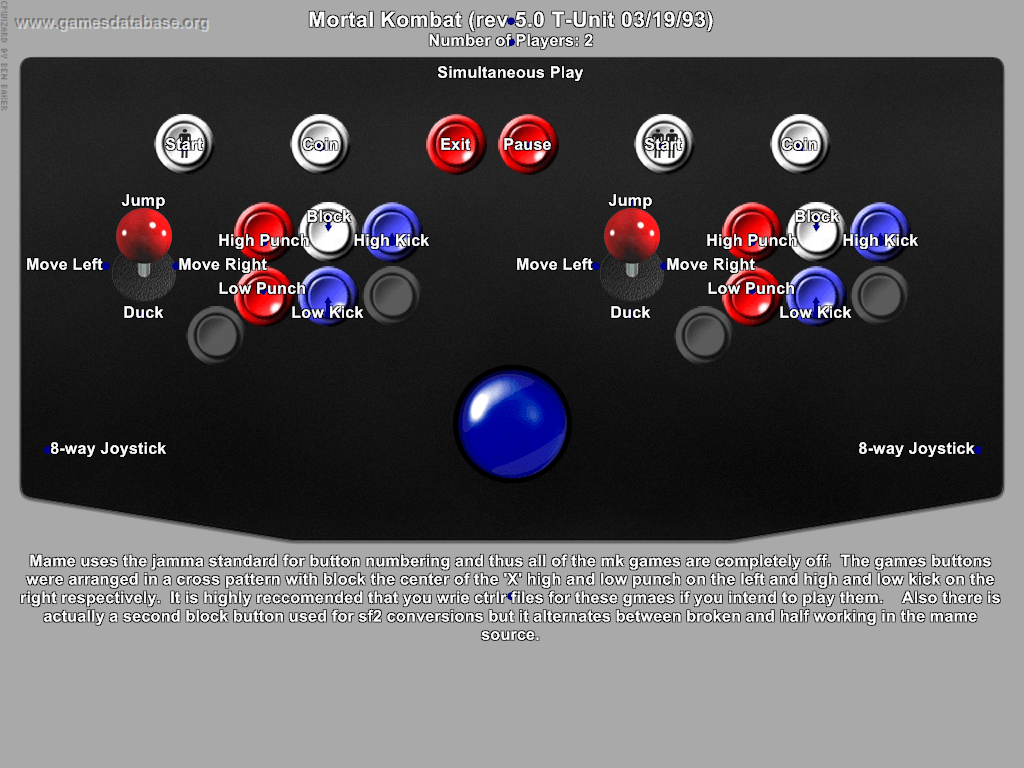 Mortal Kombat - Arcade - Games Database