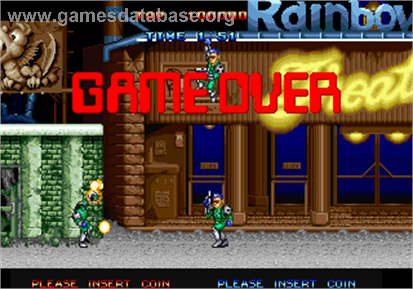Cyber-Lip - Arcade - Artwork - Game Over Screen