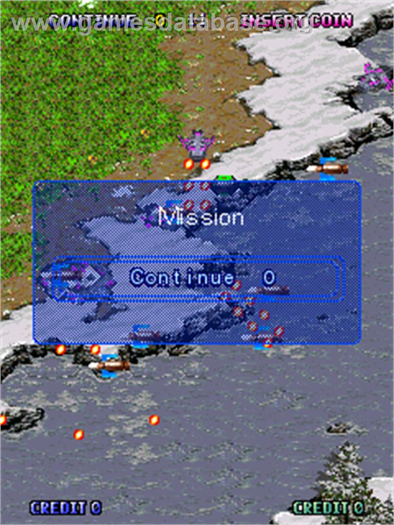 Mission Craft - Arcade - Artwork - Game Over Screen