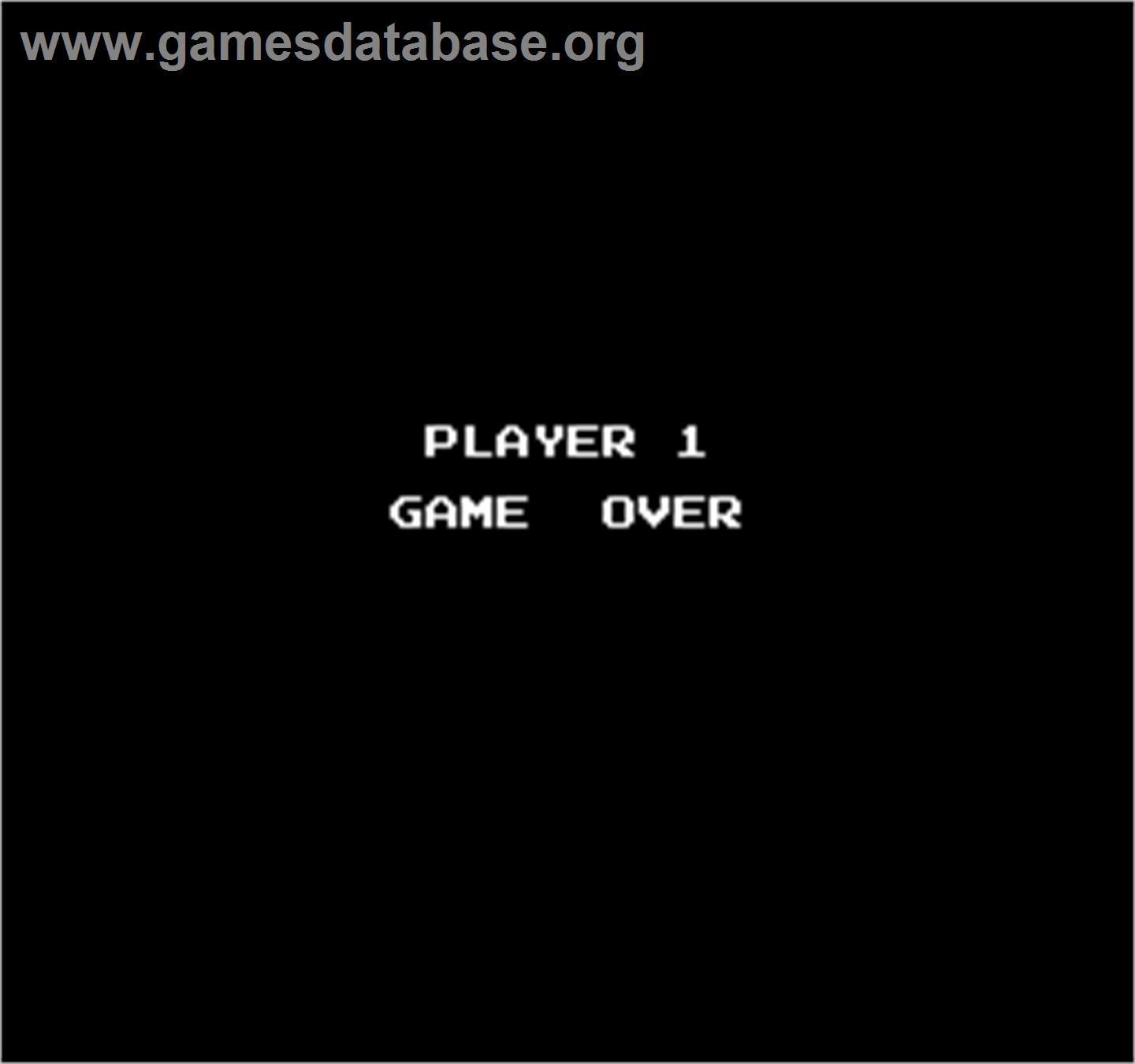 Vs. Pinball - Arcade - Artwork - Game Over Screen