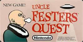 Uncle Fester's Quest: The Addams Family - Arcade - Games Database