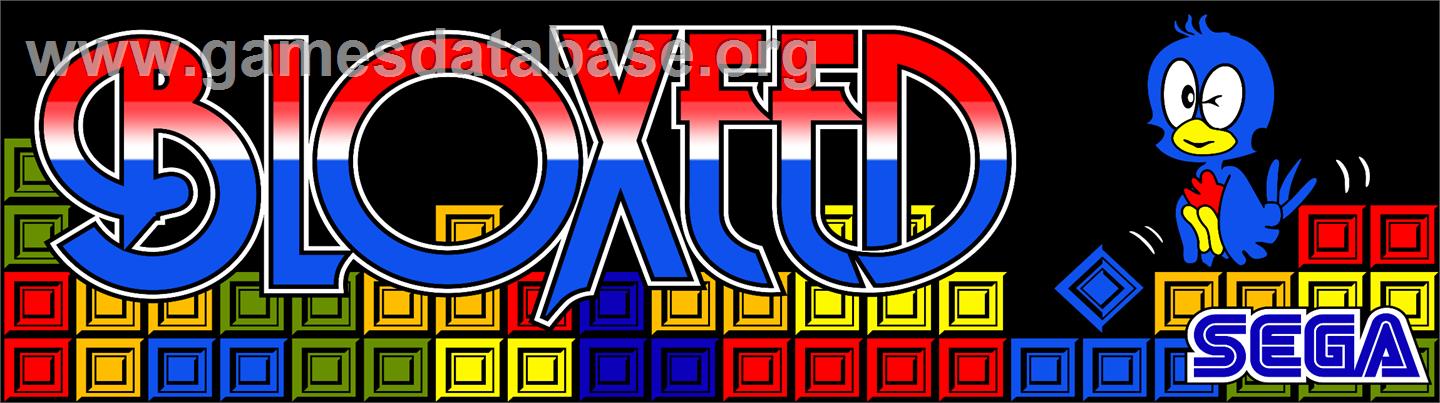Bloxeed - Arcade - Artwork - Marquee