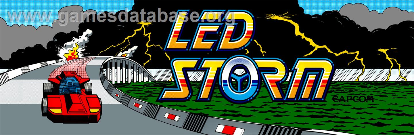 Led Storm - Arcade - Artwork - Marquee