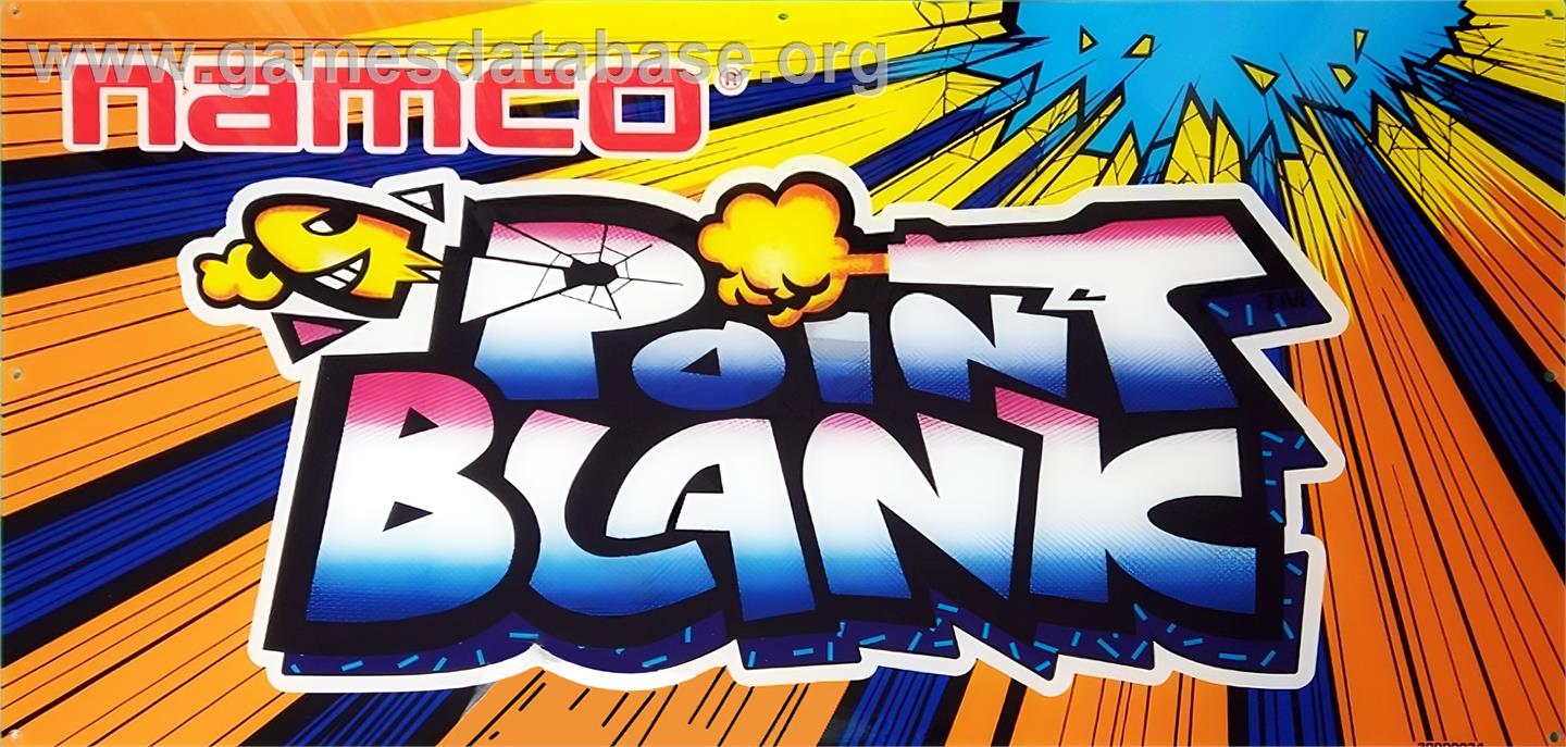 Point Blank - Arcade - Artwork - Marquee