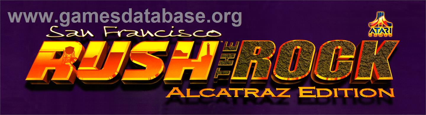 San Francisco Rush - Arcade - Artwork - Marquee
