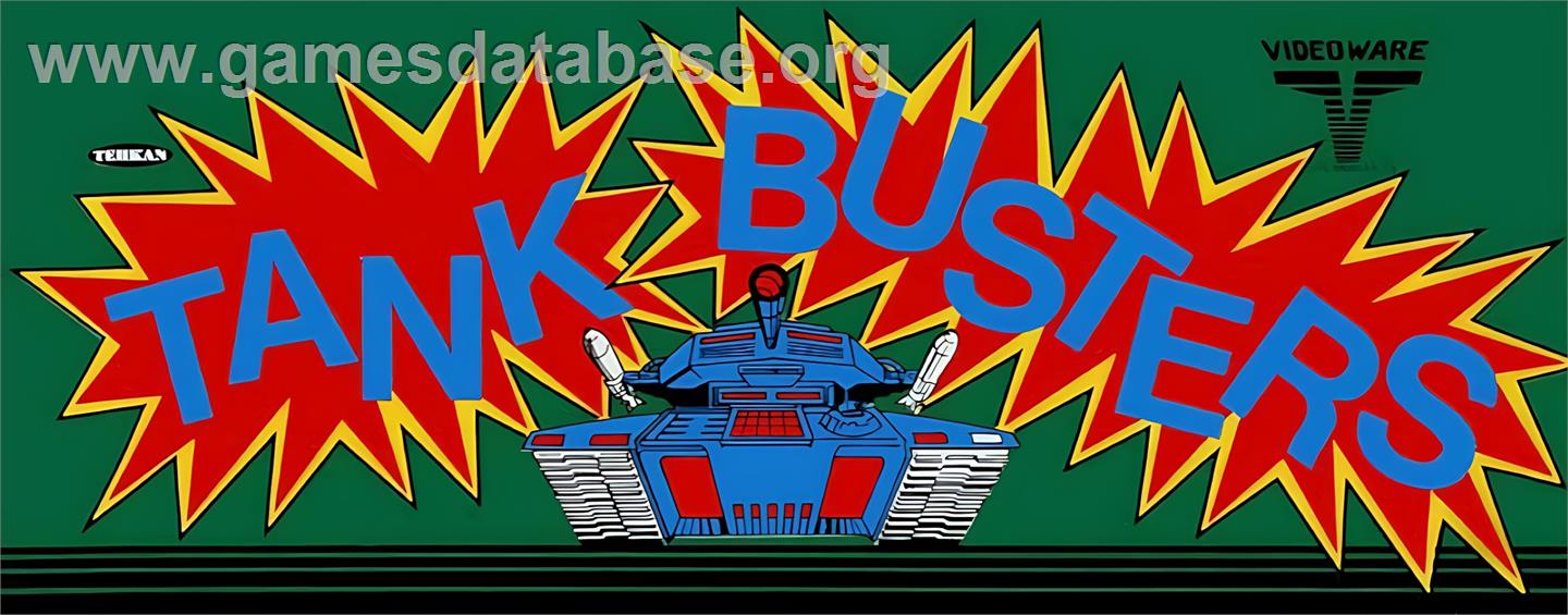 Tank Busters - Arcade - Artwork - Marquee