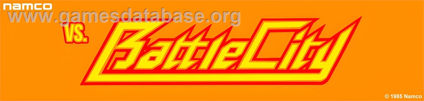 Vs. Battle City - Arcade - Artwork - Marquee