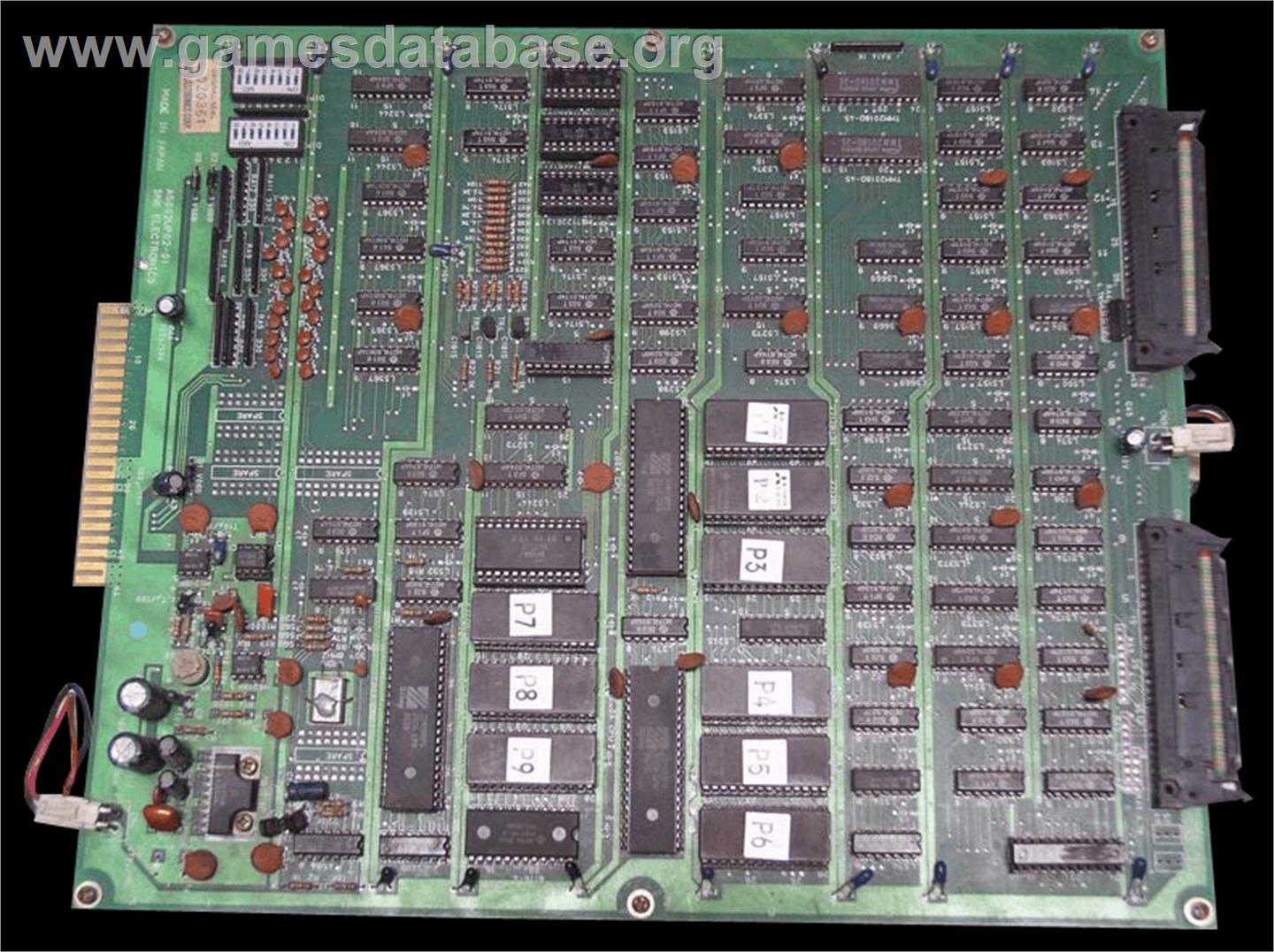Arian Mission - Arcade - Artwork - PCB