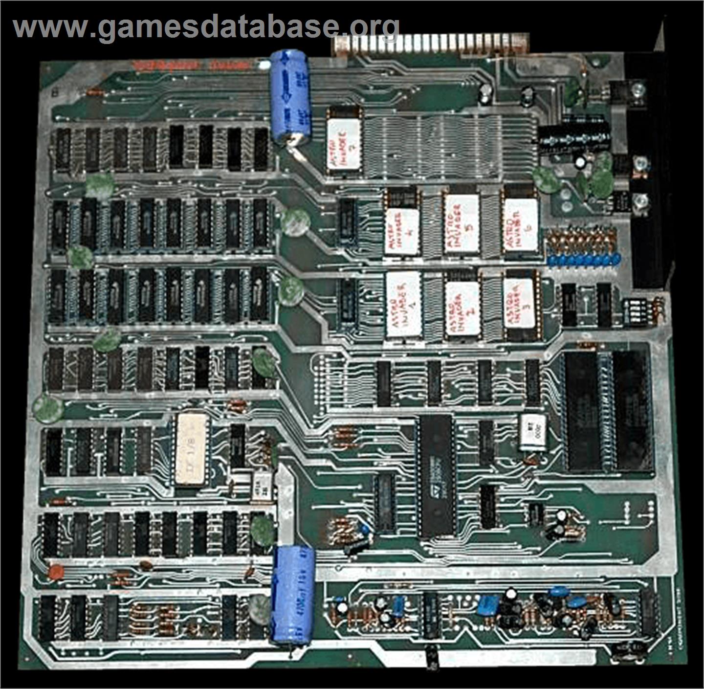 Astro Invader - Arcade - Artwork - PCB