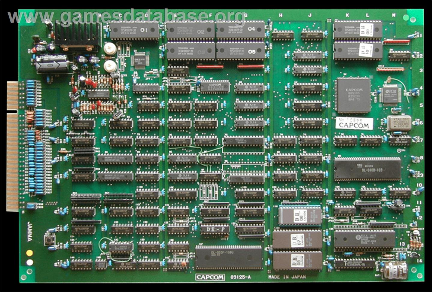 Dokaben - Arcade - Artwork - PCB