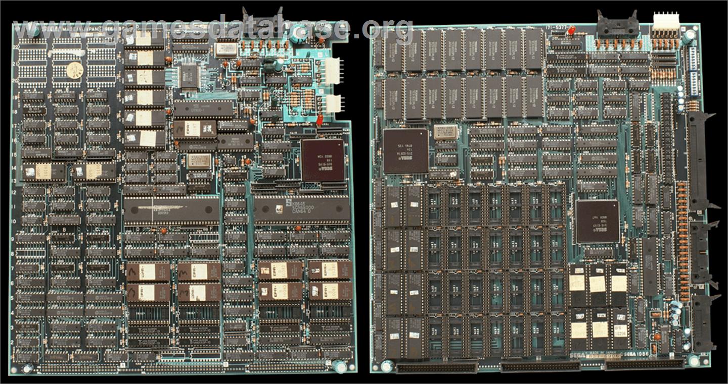 Out Run - Arcade - Artwork - PCB