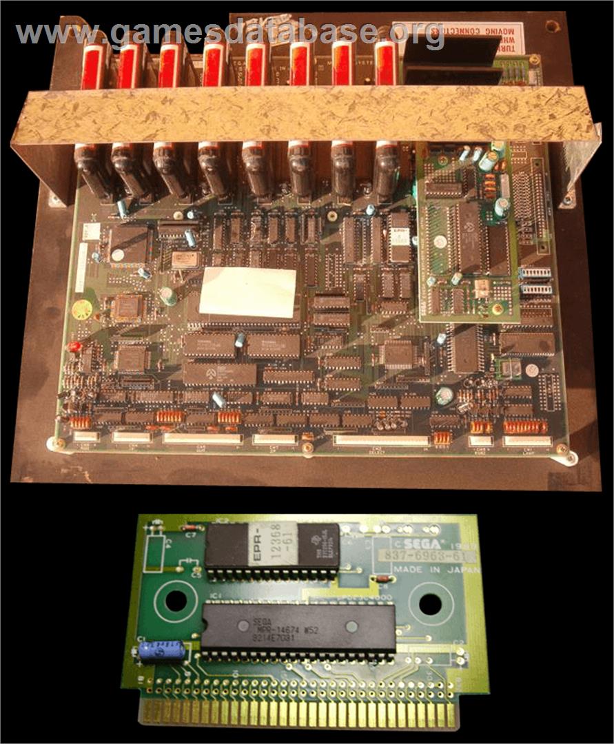 Turbo Outrun - Arcade - Artwork - PCB