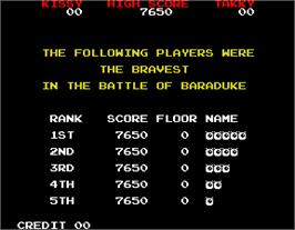 Baraduke - Arcade - Games Database