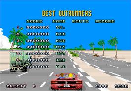 Out Run - Arcade - Games Database