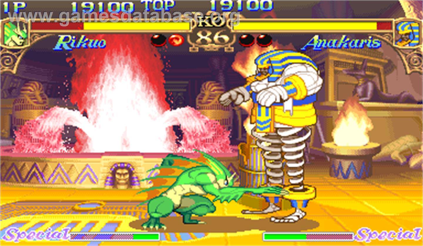 Darkstalkers: The Night Warriors - Arcade - Artwork - In Game