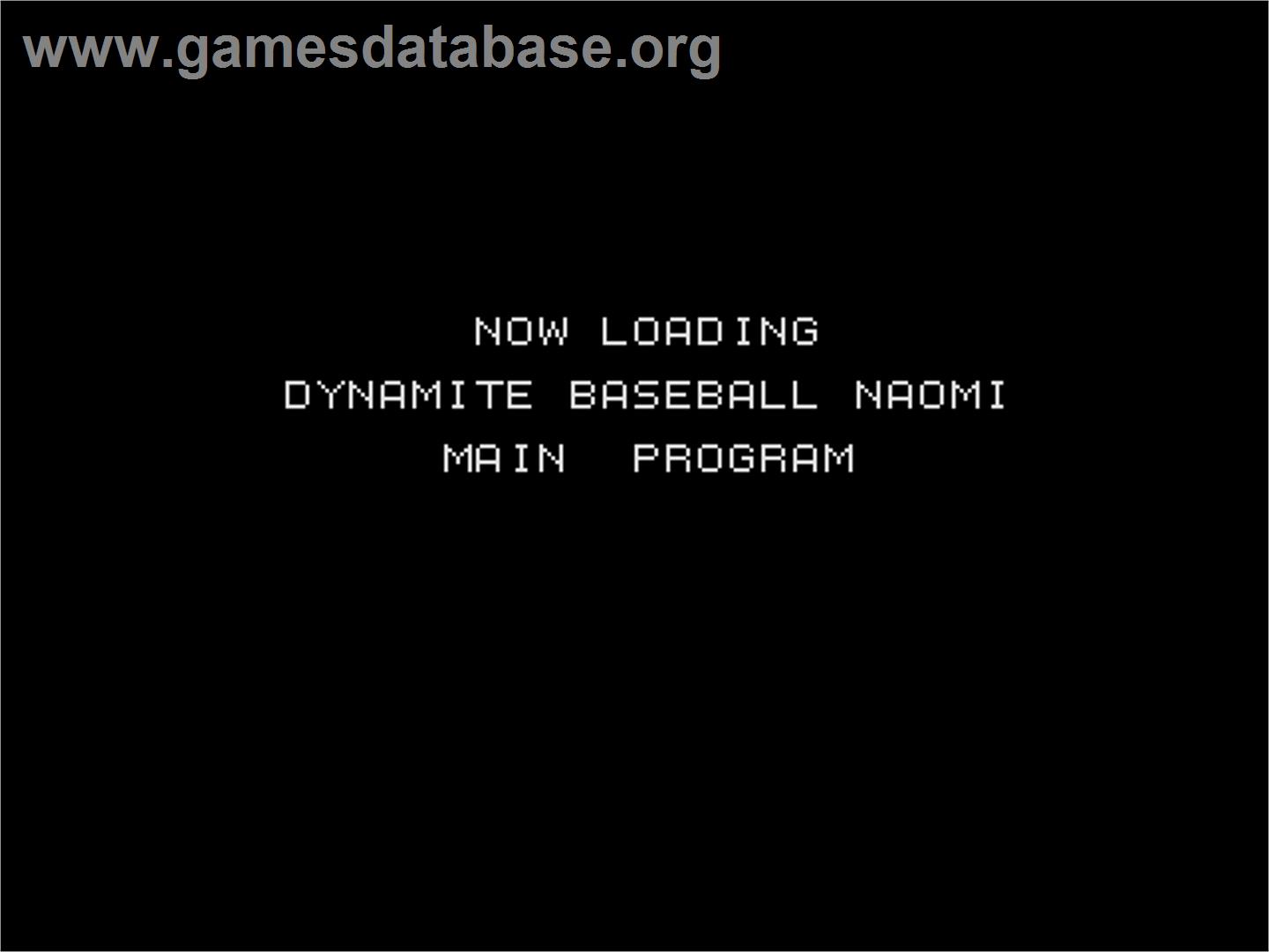 Dynamite Baseball NAOMI - Arcade - Artwork - In Game