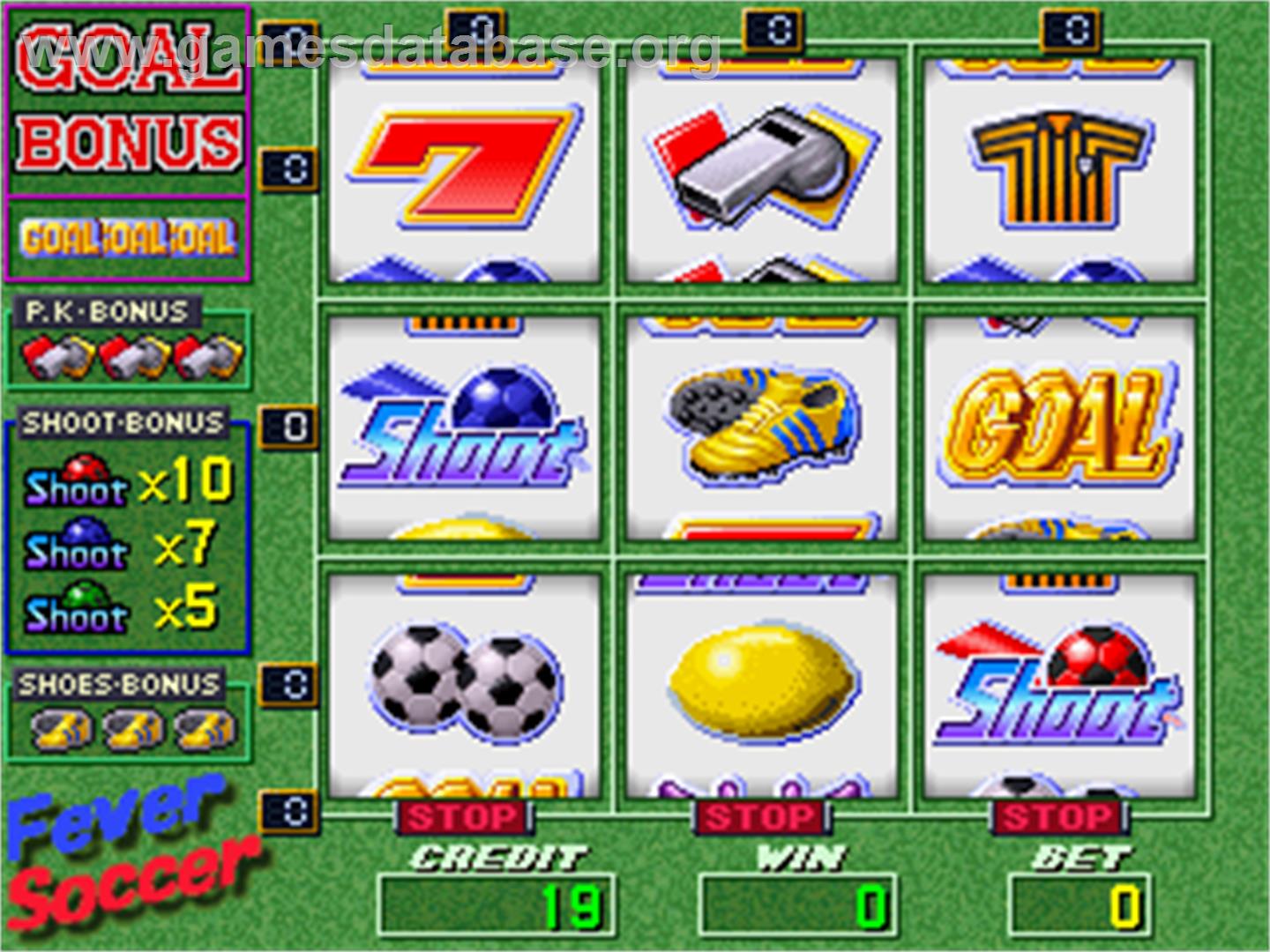 Fever Soccer - Arcade - Artwork - In Game