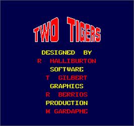 Two Tigers - Arcade - Games Database
