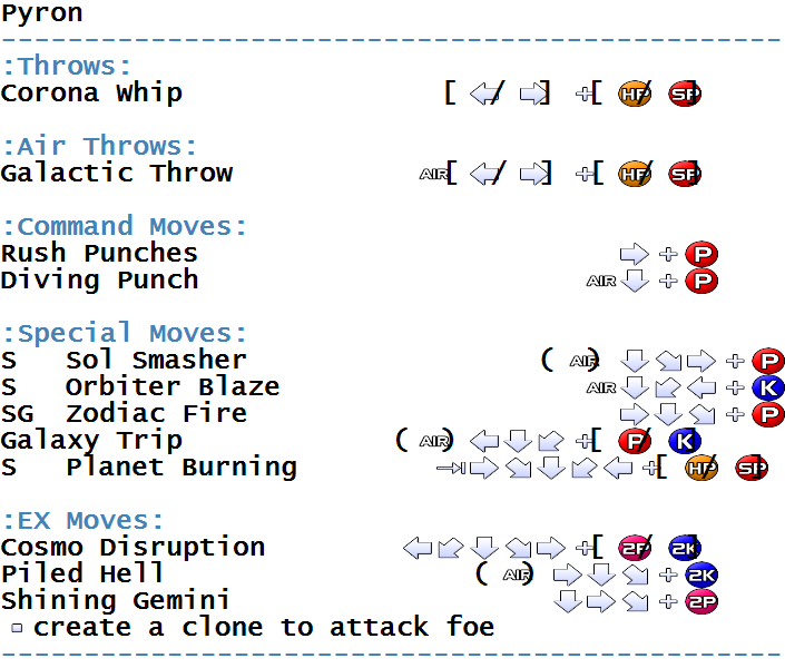 Vampire Savior 2: The Lord of Vampire - Arcade - Commands/Moves ...