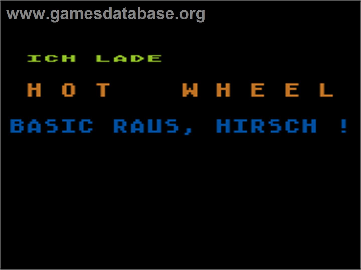 Mindwheel - Atari 8-bit - Artwork - Title Screen
