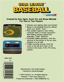 Star League Baseball - Commodore 64 - Games Database