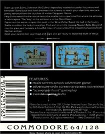 Zorro - Commodore 64 - Games Database