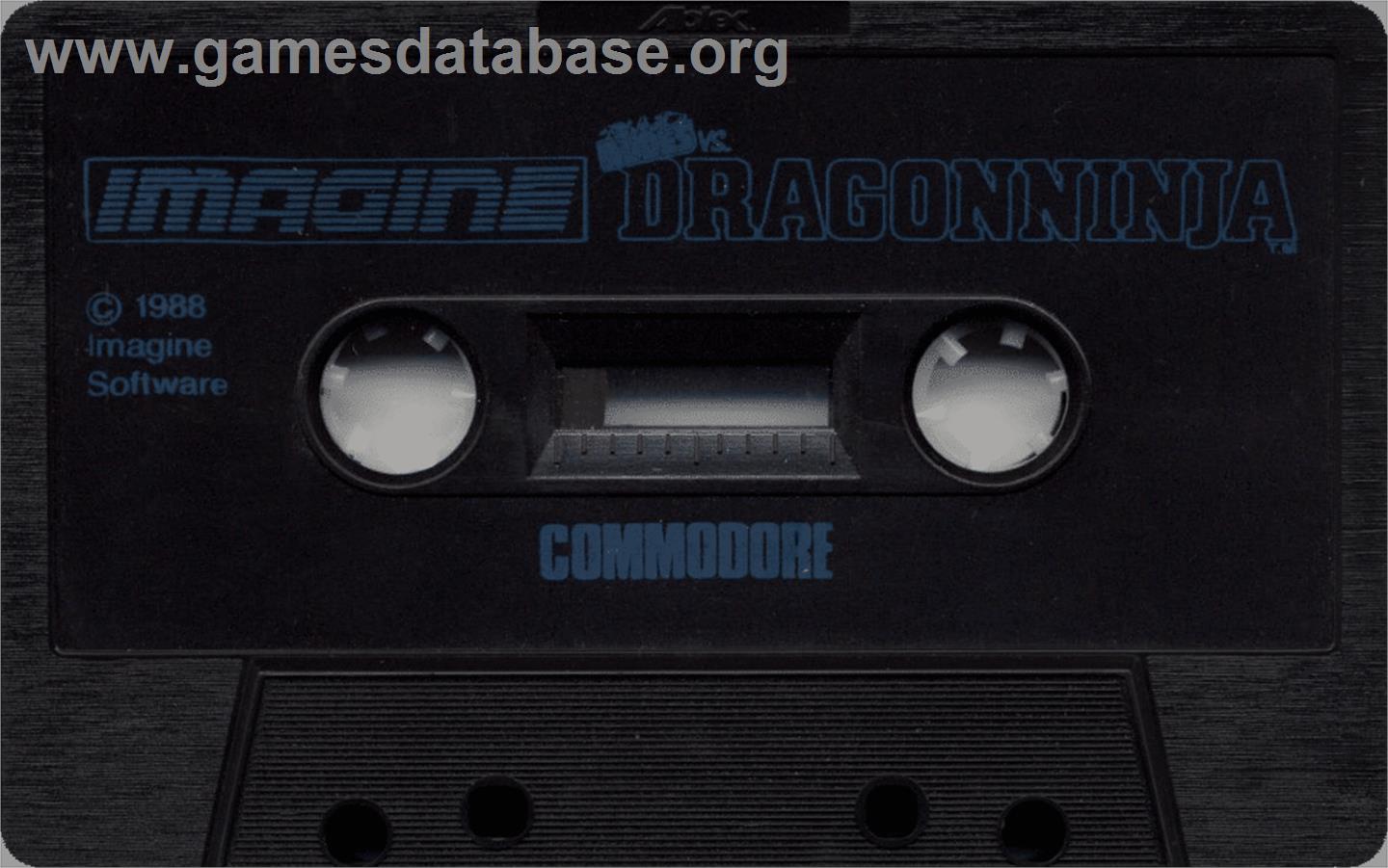 Bad Dudes - Commodore 64 - Artwork - Cartridge