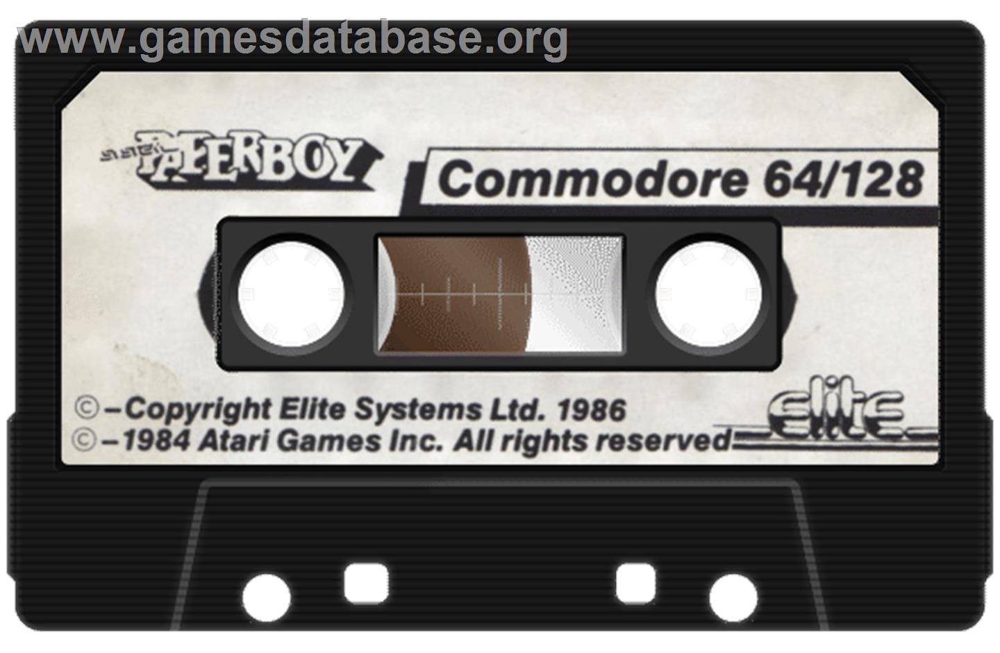 Paperboy - Commodore 64 - Artwork - Cartridge