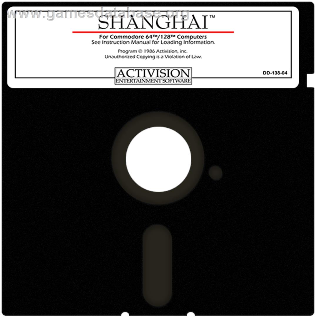 Shanghai - Commodore 64 - Artwork - Cartridge