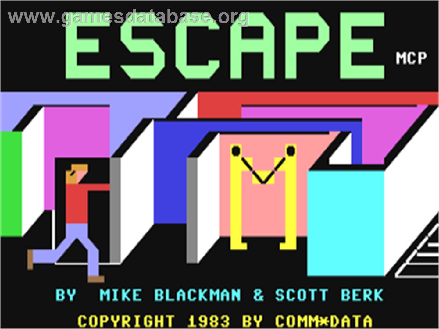 Escape MCP - Commodore 64 - Artwork - Title Screen