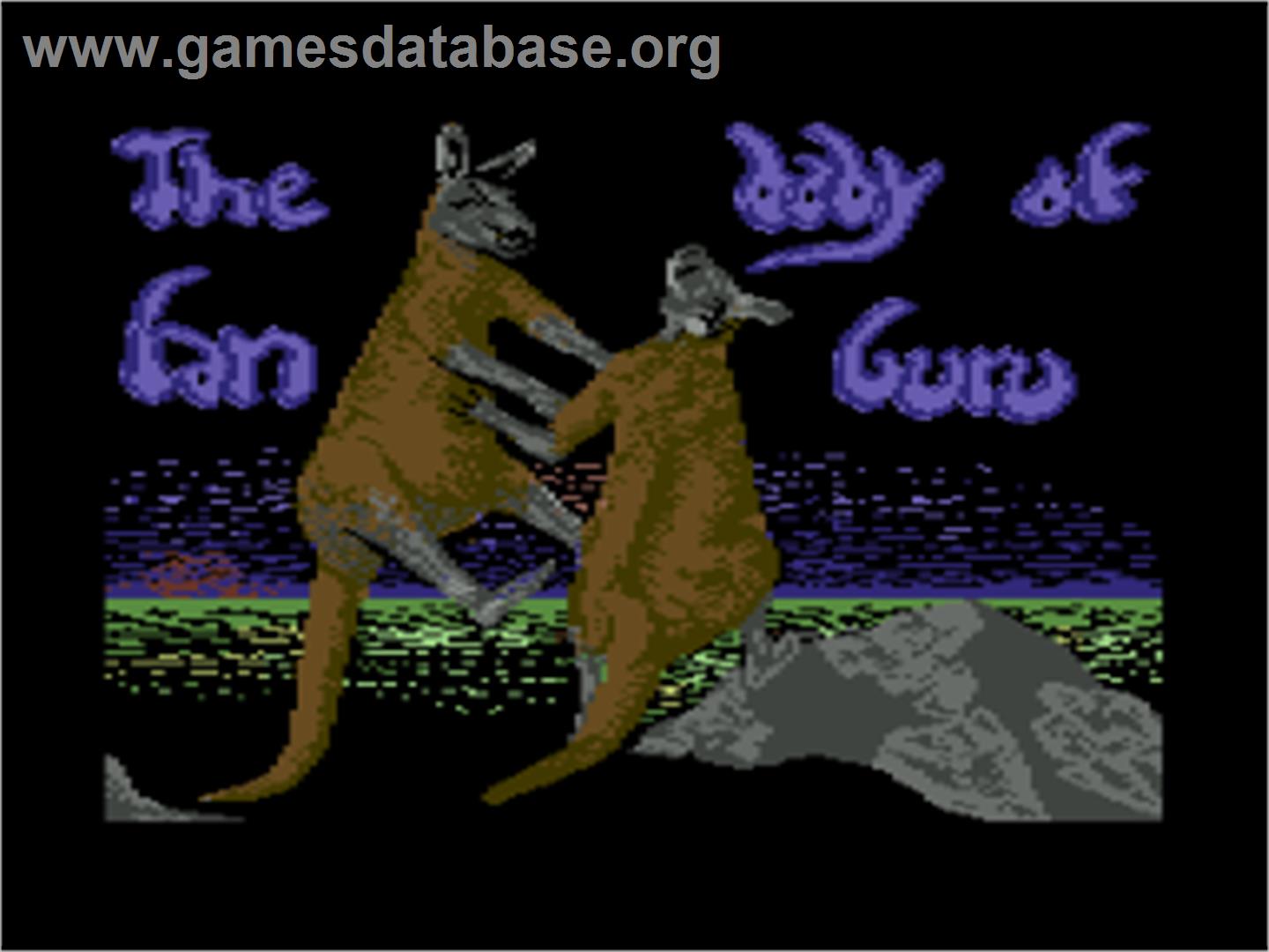 The Baby of Can Guru - Commodore 64 - Artwork - Title Screen