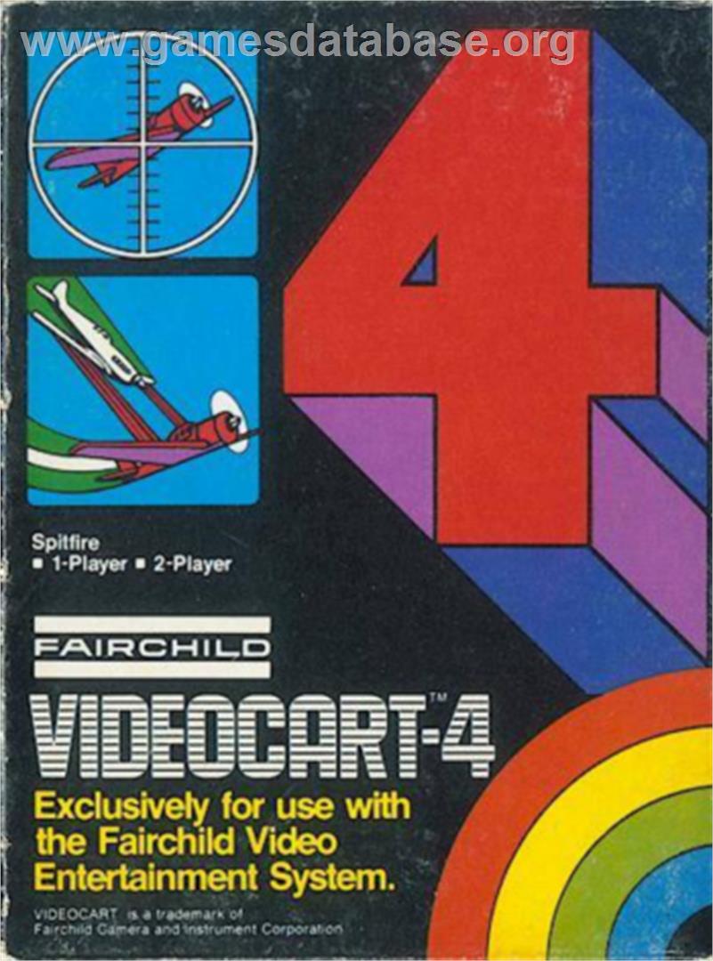 Spitfire - Fairchild Channel F - Artwork - Box