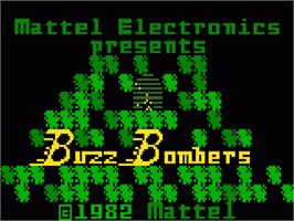 Buzz Bombers - Mattel Intellivision - Games Database