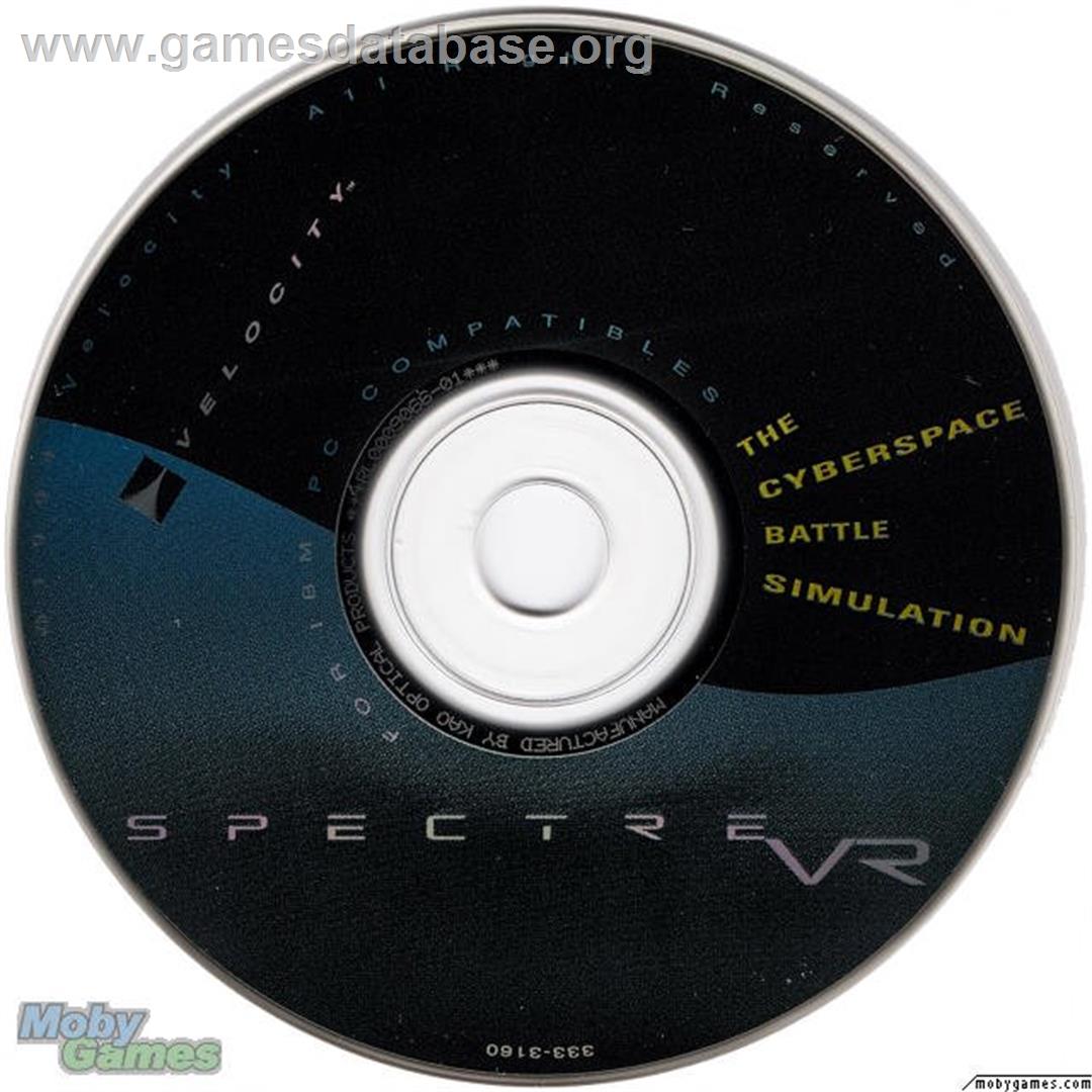Spectre VR - Microsoft DOS - Artwork - Disc